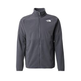 The North Face Funktionsfleecejacke 'Glacier' Herren Gr&ouml;&szlig;e XXL grau / wei&szlig;