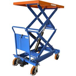Hubplattformwagen, LxB 1400 x 820 mm, Tragf&auml;higkeit 500 kg kaiserkraft