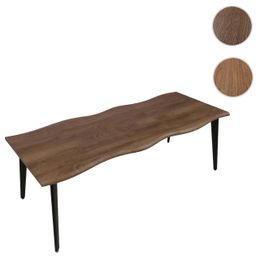 Mendler Esszimmertisch HWC-O60, Ausziehtisch Esstisch, Eisen MDF ausziehbar 160-220cm ~ Variantenangebot 122234+122235