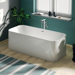 Duravit DuraFoga freistehende Badewanne, softcube, 700573000000000,