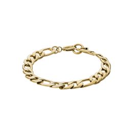 Armband Fossil "Schmuck Geschenk Edelstahl Armschmuck Rowan", gold (gelbgoldfarben), Armbänder, Damen, Edelstahl