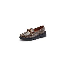 Peter Hahn Waldl&auml;ufer - Slipper Pina, beige, Gr. 38 - Leder
