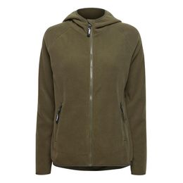 oxmo Fleecejacke 'FINJA' Damen Gr&ouml;&szlig;e M khaki