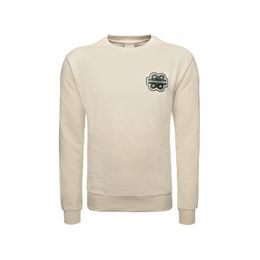 Filling Pieces Sweatshirt 'Gowtu' Herren Gr&ouml;&szlig;e L creme / gr&uuml;n