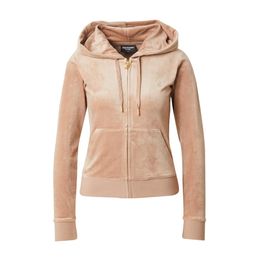Juicy Couture Zip-Up Hoodie 'Robertson' female Brown size S
