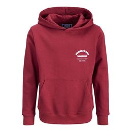 Jack & Jones Jack & Jones Junior Sweatshirt Jungen Gr&ouml;&szlig;e 140 rot / wei&szlig;