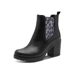 Marco Tozzi Chelsea Boots Damen Gr&ouml;&szlig;e 37 grau / anthrazit / schwarz Winterschuhe
