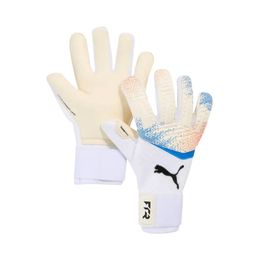 Puma Sporthandschuhe 'Future Pro' Herren Gr&ouml;&szlig;e L t&uuml;rkis / hellgelb / schwarz / wei&szlig;