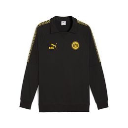 Puma Sportsweatshirt 'Borussia Dortmund' Herren Gr&ouml;&szlig;e XXL curry / schwarz