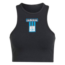 adidas originals Top 'Adibreak' female size M Azure / Black / White