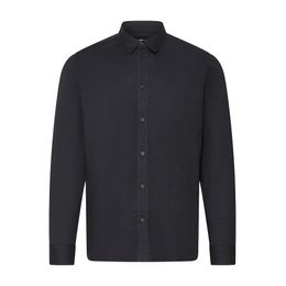 !Solid Button Up Shirt 'OLMIN' male Black size XXXL