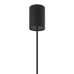 Hängeleuchte ZENITH, schwarz, Ø 11 cm, Metall, GU10