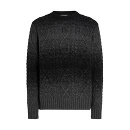 K by KARL LAGERFELD Karl Lagerfeld Pullover Herren Gr&ouml;&szlig;e L dunkelgrau / schwarz