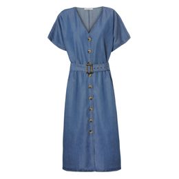 TATUUM Kleid 'LORIA' Damen Gr&ouml;&szlig;e 42 blue denim Winterkleid