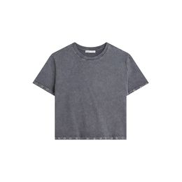 Bershka T-Shirt Damen Gr&ouml;&szlig;e M dunkelgrau