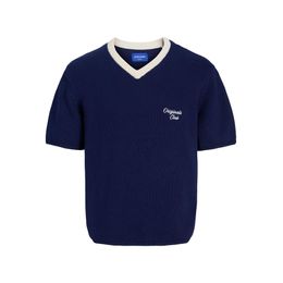 Jack & Jones Jack & Jones Pullover Herren Gr&ouml;&szlig;e S nachtblau / wei&szlig;
