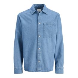Jack & Jones Jack & Jones Hemd Herren Gr&ouml;&szlig;e XS blue denim