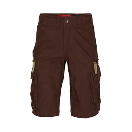Molecule Cargohose 'BAGGY' Herren Gr&ouml;&szlig;e 33 dunkelbraun / rot