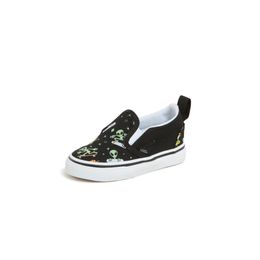Vans Slip On Jungen Gr&ouml;&szlig;e 24 limette / schwarz