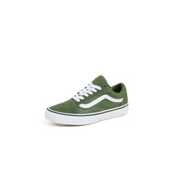 Vans Sneaker 'Old Skool' Jungen Gr&ouml;&szlig;e 39 dunkelgr&uuml;n / wei&szlig;