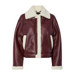 Pieces &Uuml;bergangsjacke 'PCJanelle' Damen Gr&ouml;&szlig;e XS bordeaux