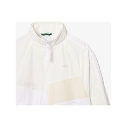 Lacoste Trainingsjacke in Wei&szlig;/ Sand - 59% | Gr&ouml;&szlig;e 44 | Herrenjacken