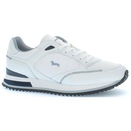 Harmont & Blaine Harmont & Blaine Low-Top Sneaker - Sporty White Sneakers With Contrasting Grey Accent - Gr. 44 (EU) - in Blau - f&uuml;r Damen