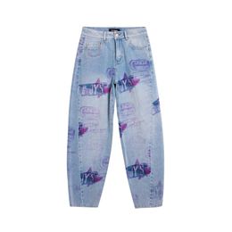 Desigual Jeans Damen Gr&ouml;&szlig;e 29/30 marine / blue denim / magenta