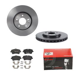 Brembo Bremsensatz, Scheibenbremse vorne rechts links innenbelüftet 300mm für MERCEDES-BENZ CHRYSLER 5098063AA A0034206020 64206220 1420-54687