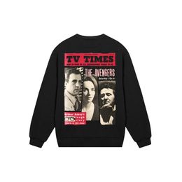 F4NT4STIC Sweatshirt 'TV Times The Avengers 1961 Cover' male Black size L