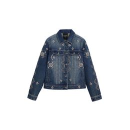 Desigual Between-Season Jacket 'by Mr. Christian Lacroix' female Blue size L