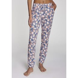 Vivance Dreams Pyjamahose mehrfarbig Gr. 32/34 f&uuml;r Damen. Mit Allover-Druck. Nachhaltig.