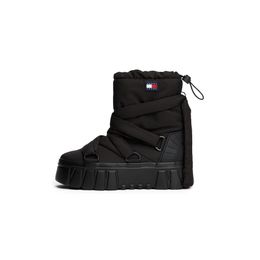 Tommy Jeans Snowboots Damen Gr&ouml;&szlig;e 39 schwarz Winterschuhe
