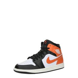 Jordan Sneaker 'AIR Jordan 1' Herren Größe 42.5 orange / schwarz / weiß