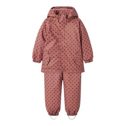 name it Funktionsanzug Mädchen Größe 92 lila / bordeaux