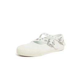 Vans Ballet Flats with Strap female White size 3.5