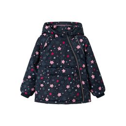 name it Jacke 'NMFMicco' M&auml;dchen Gr&ouml;&szlig;e 92 saphir / hellblau / rot / wei&szlig;