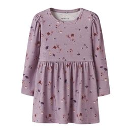 name it Kleid M&auml;dchen Gr&ouml;&szlig;e 110 aubergine / flieder / helllila / rostrot