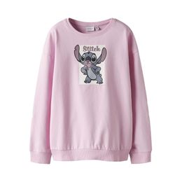 name it Sweatshirt 'Stitch' girl Pink size 122/128