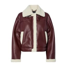 Pieces &Uuml;bergangsjacke 'PCJanelle' Damen Gr&ouml;&szlig;e S bordeaux