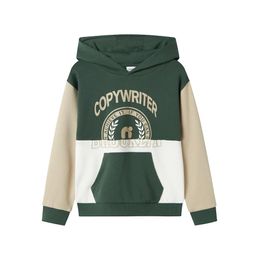 name it Sweatshirt 'NKMNOLA' boy Green size 134/140