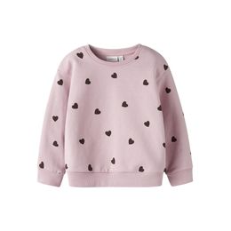 name it Sweatshirt 'NMFNEHEART' girl Purple size 104