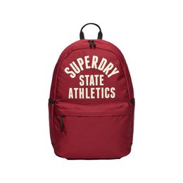Superdry & Co Rucksack 'Athletic Montana' Damen Gr&ouml;&szlig;e one size rot / wei&szlig;