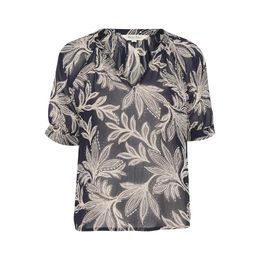 PART TWO Bluse 'Popsy' Damen Größe XXS beige / navy
