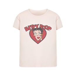 F4NT4STIC Shirt 'Betty Boop Love Red Dress' female Pink size XS