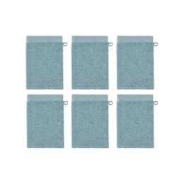 Butlers Waschhandschuh FABULOUS 6er-Set in Blau | Gr.: onesize