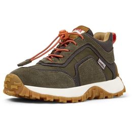 Camper Sneaker ' Drift Trail ' Jungen Gr&ouml;&szlig;e 29 oliv / orange