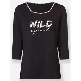 Heine Shirt in schwarz | Gr.: 36
