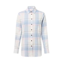 Marie Lund Bluse in blau ecru - 0069 | Gr.: 44