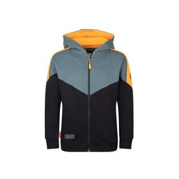 Trollkids Sweatjacke Flekkefjord in black | Gr.: 116